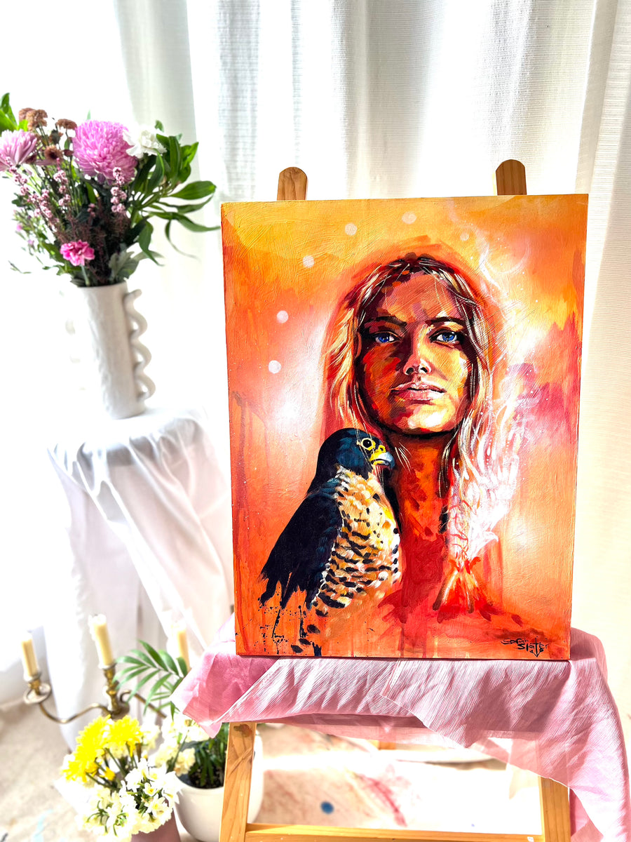 'Moving Forward' - Oil Painting – SARAH SLATER